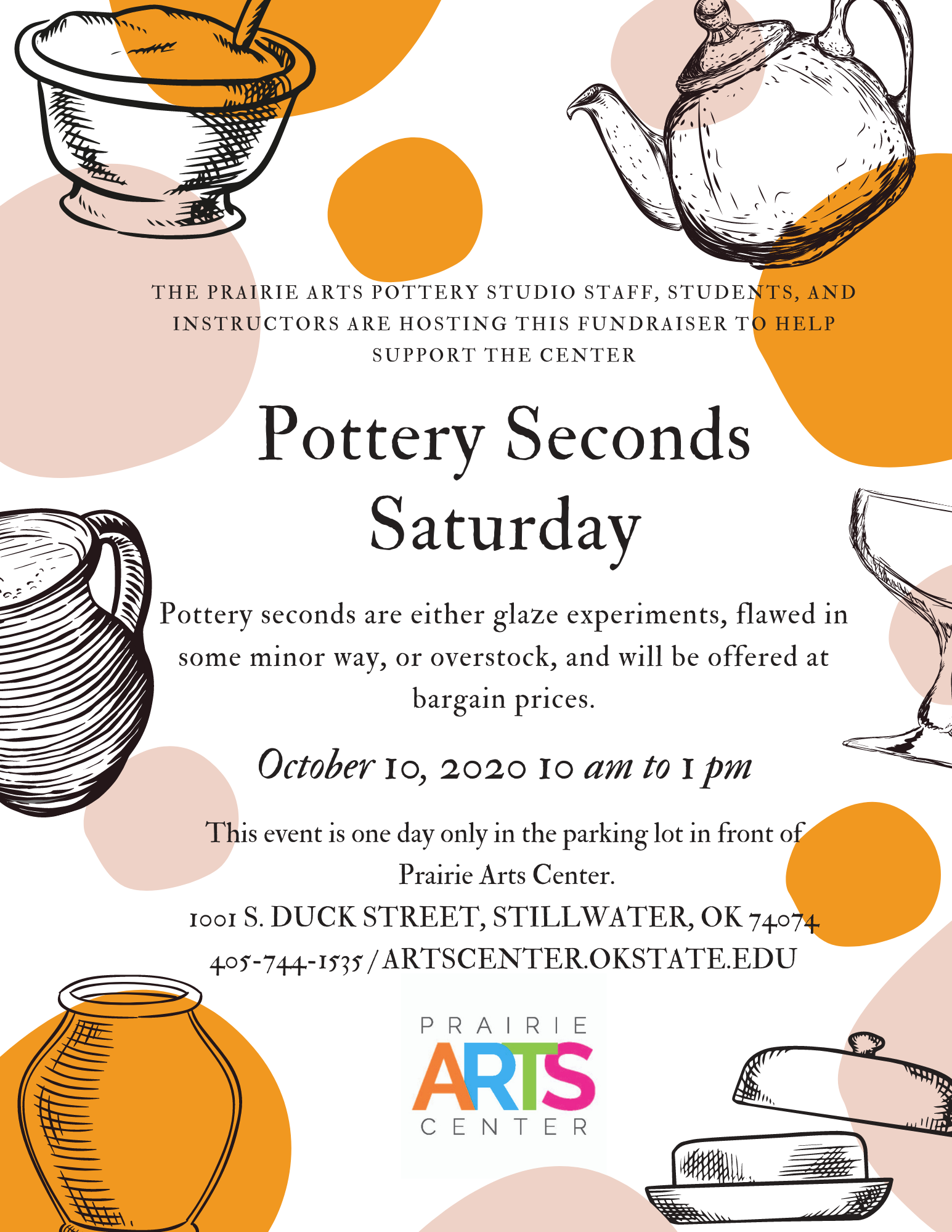 Pottery Seconds Saturday
